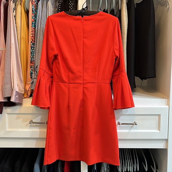 THML | Dresses | Thml Red Orange Dress | Poshmark
